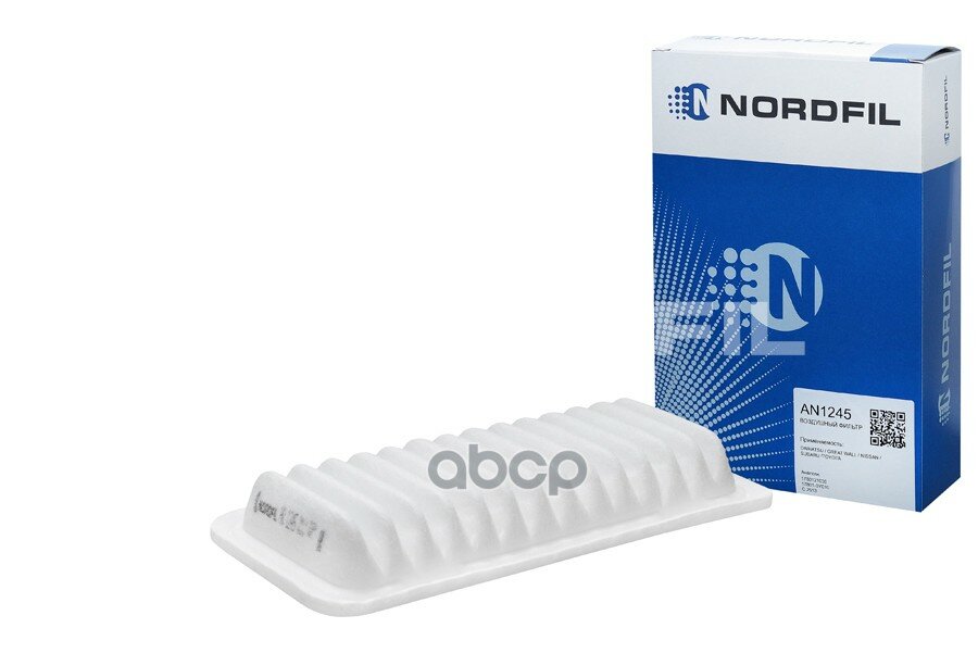 Фильтр воздушный DAIHATSU CHARADE II NISSAN ALMERA I (N15) SUBARU TREZIA TOYOTA ECHO PROBOX YAR NORDFIL арт. an1245 - высокое