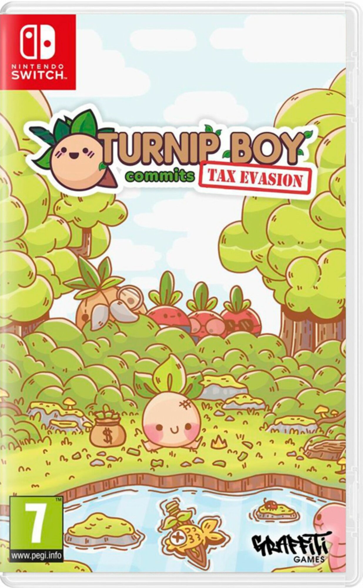Turnip Boy Commits Tax Evasion (русская версия) (Nintendo Switch)