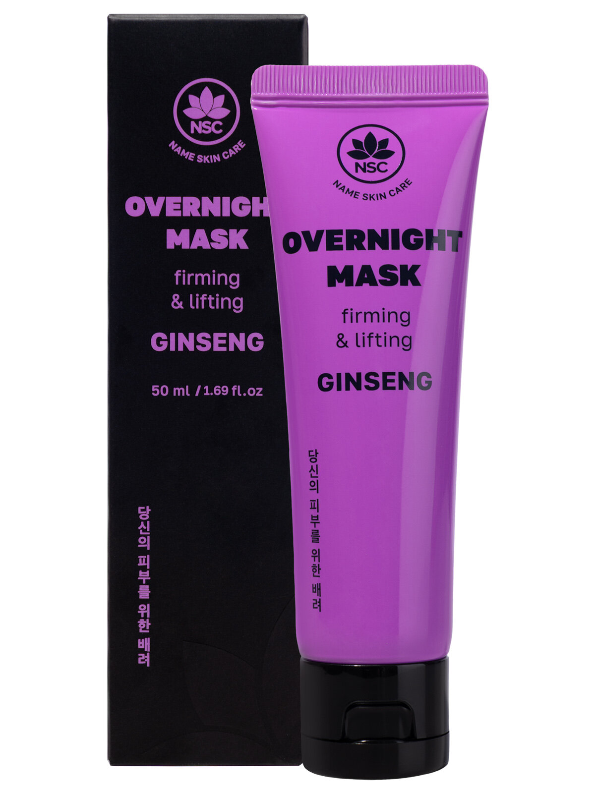 Маска для лица подтягивающая NSC с экстрактом женьшеня и мёда 50мл