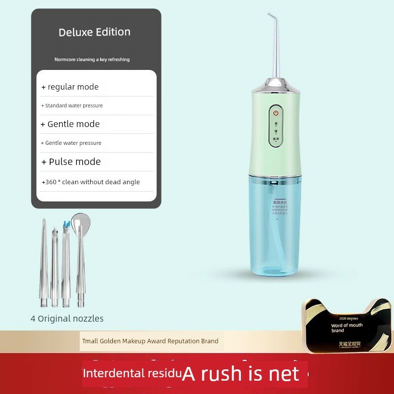 Ирригатор для зубов, портативный электрический очиститель зубов, водный флоссер для чистки зубов, детская ортодонтия,