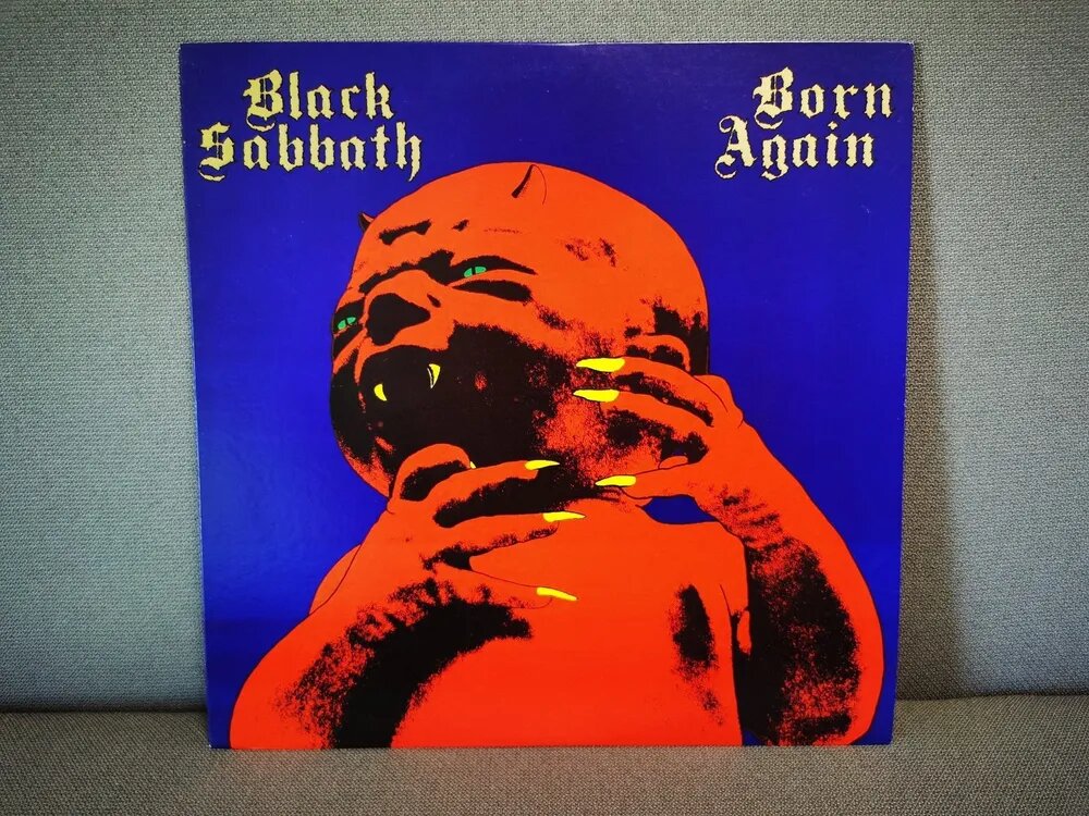 Виниловая пластинка Black Sabbath - Born Again 1983 - Зарубежный хард-рок