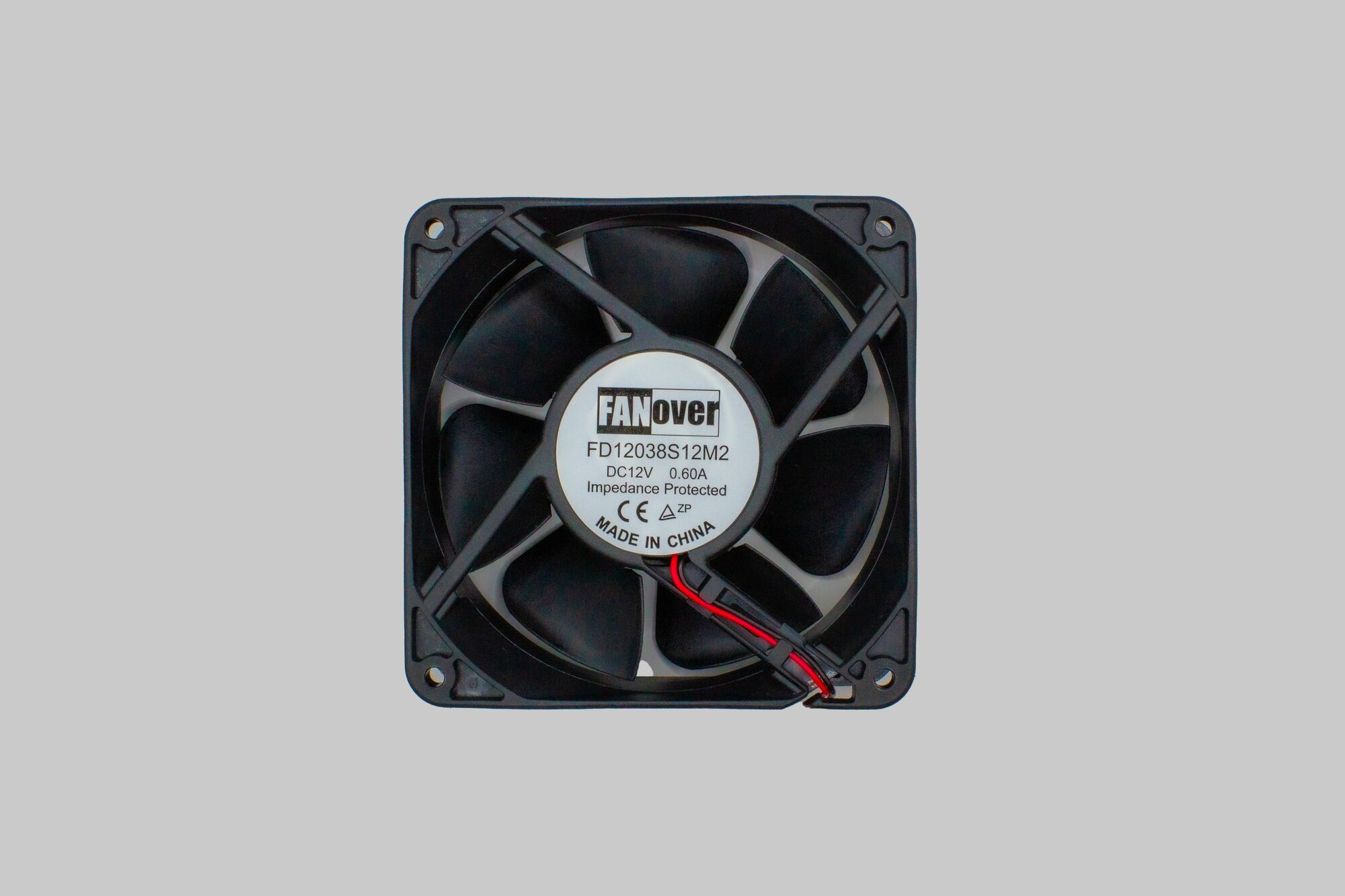 Вентилятор 120х120х38мм 12В FD12038S12M2 DC (скольжения) FANOVER