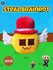 Мягкая игрушка Spyder Sammy желтая 20 см из бифлекса персонаж Steal a Brainrot