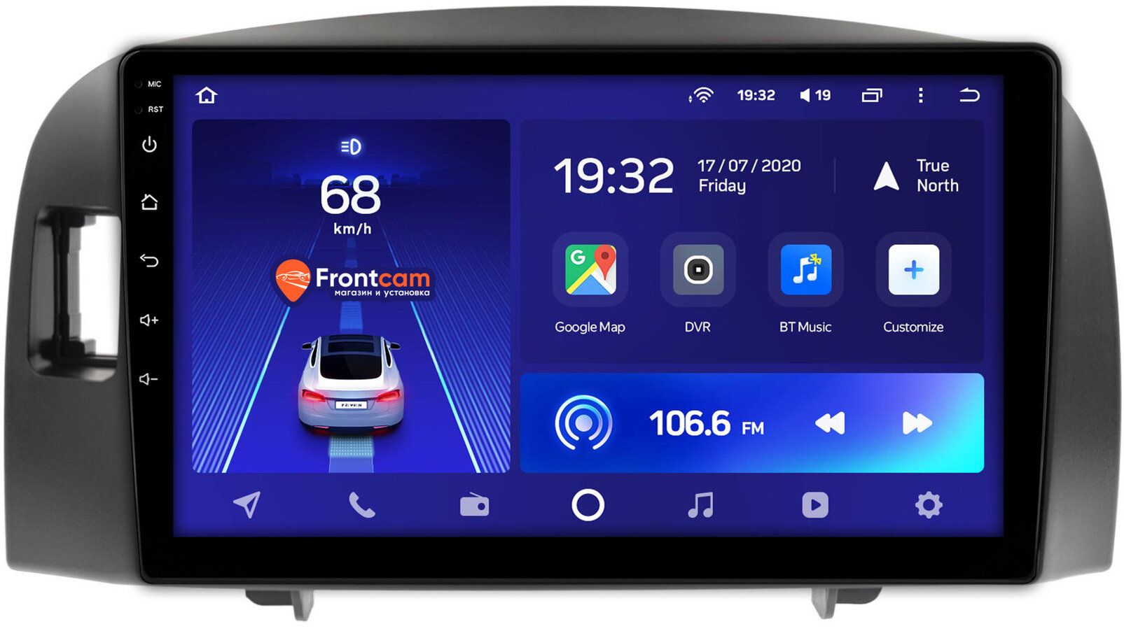 Штатная магнитола Hyundai Sonata 5 (NF) 2004-2010 (тип2) Teyes CC2L PLUS 2/32 9" RM-9-0272 Android 8.1 (DSP, IPS, AHD)