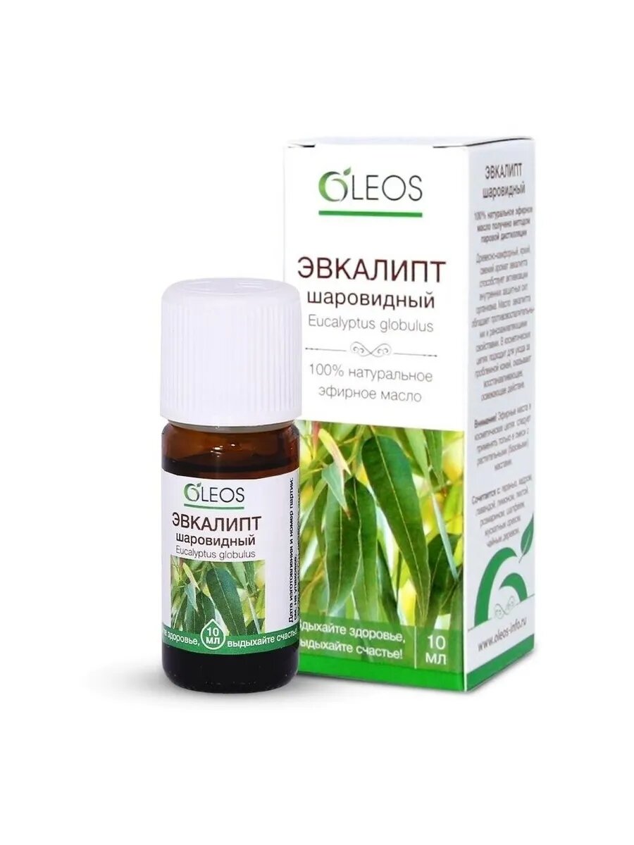 Эфирное масло эвкалипта шаровидного Oleos 10 мл