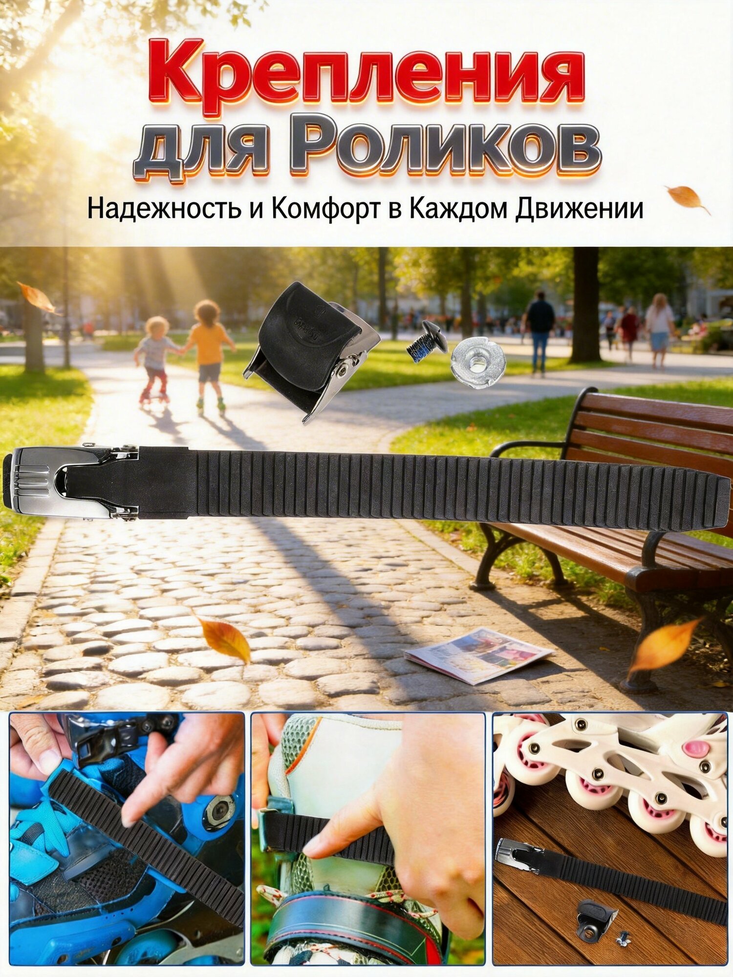 Ремни и пряжки для роликовых коньков, портативные регулируемые фиксаторы для шнурков и обуви, комплект с ПВХ ремнём для плотной фиксации