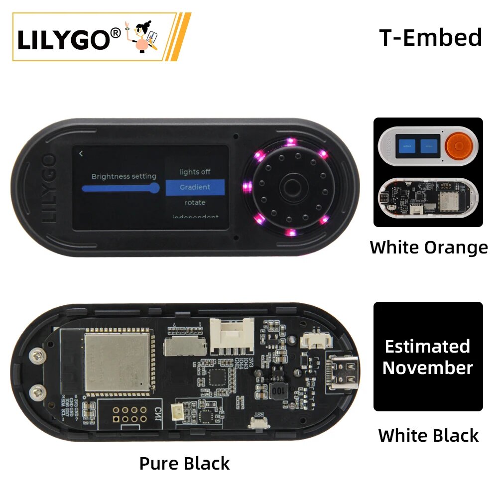 LILYGO® T-Embed ESP32-S3 панель управления — фото 1