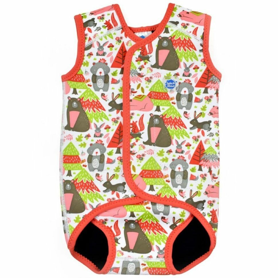 Гидрокостюм-обертыш Baby Wrap Splash About размер M, мишки