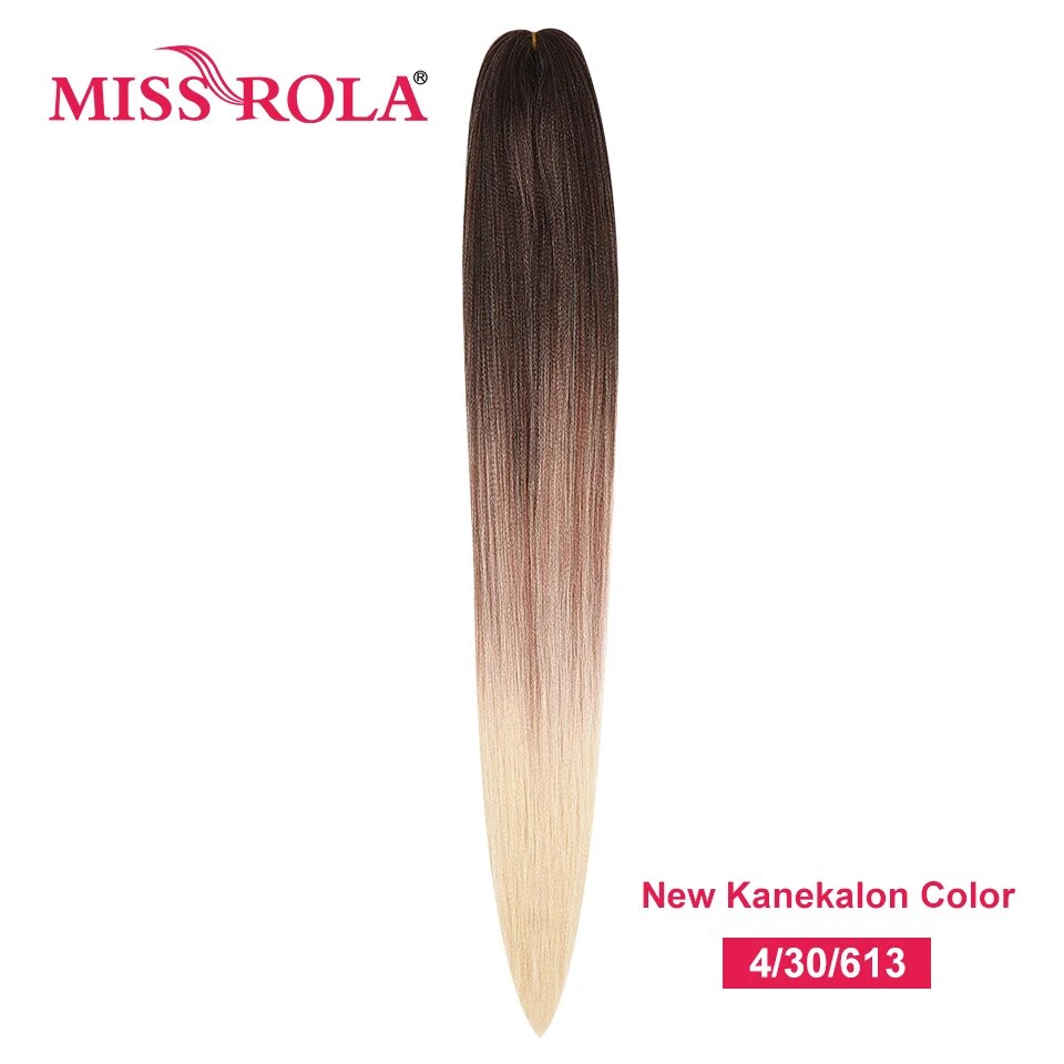 Miss Rola канекалон косы, цвет 4/30/613, 30 дюймов