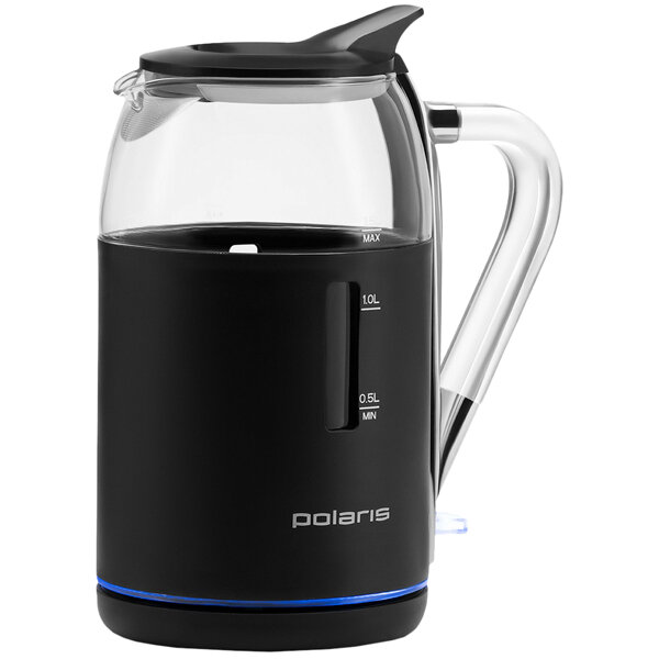 Электрочайник Polaris PWK 1563CGL белый черный