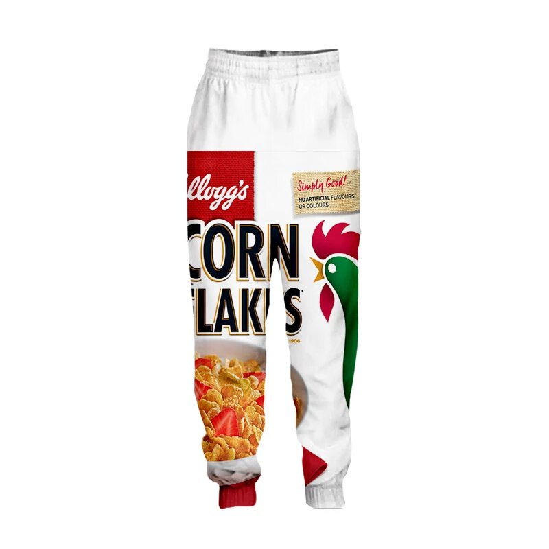 Брюки Corn Flakes, белые, S, Color: 04