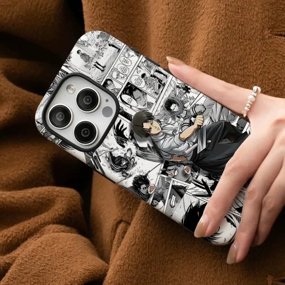 Чехол для iPhone 15 Pro L-LEVI A-ACKERMAN, z1