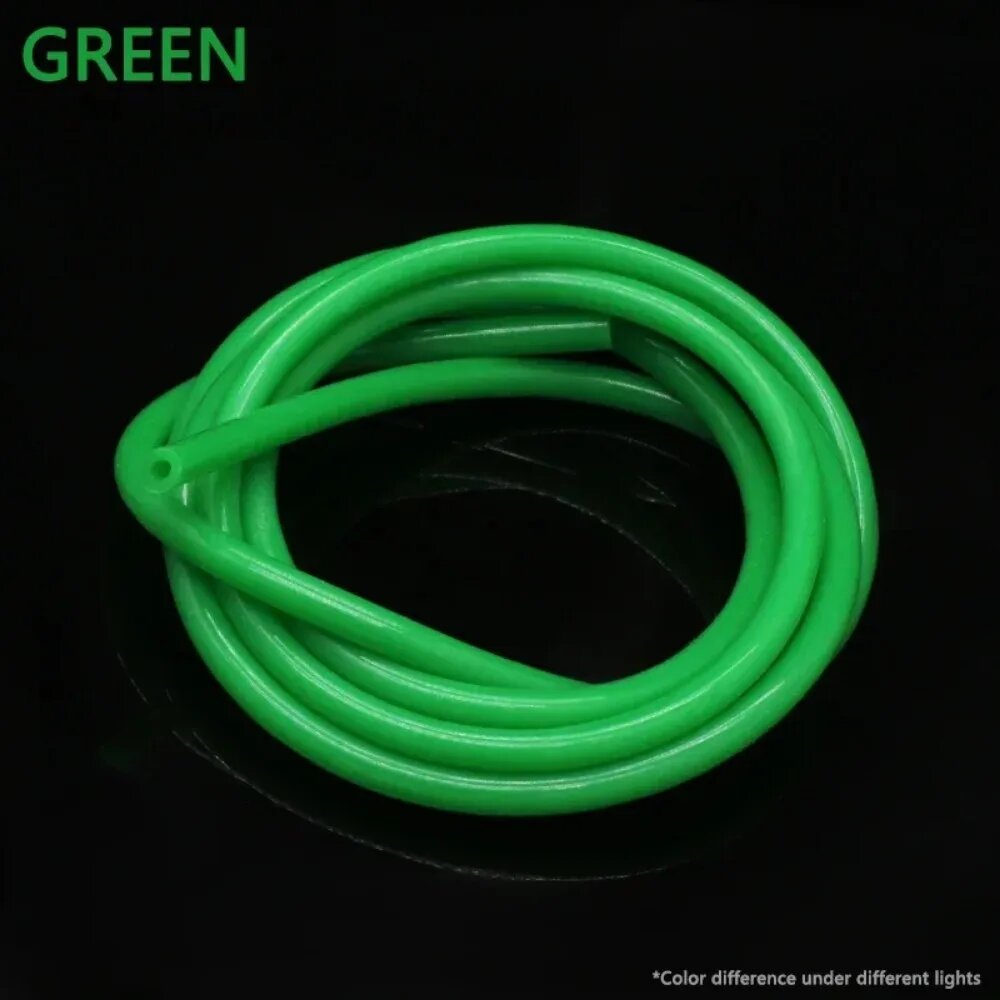 Силиконовый шланг 1/2/5 м ID 2 3 4 5 6 7 8 мм ID 4mm x 6mm OD, Зеленый, Green, 2M