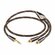 HiFi кабель 6.5mm Jack - 2RCA, 0.5m