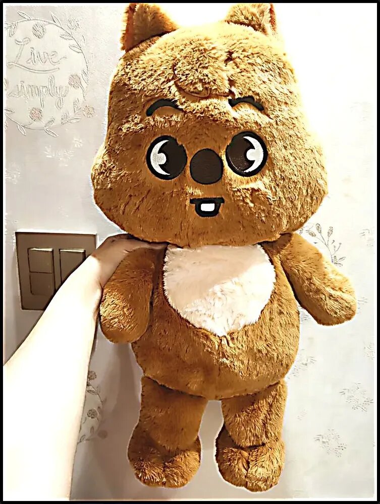 SKZOO 50cm Сидящая Кукла Straykids KARMA, Han с одеждой и шляпой