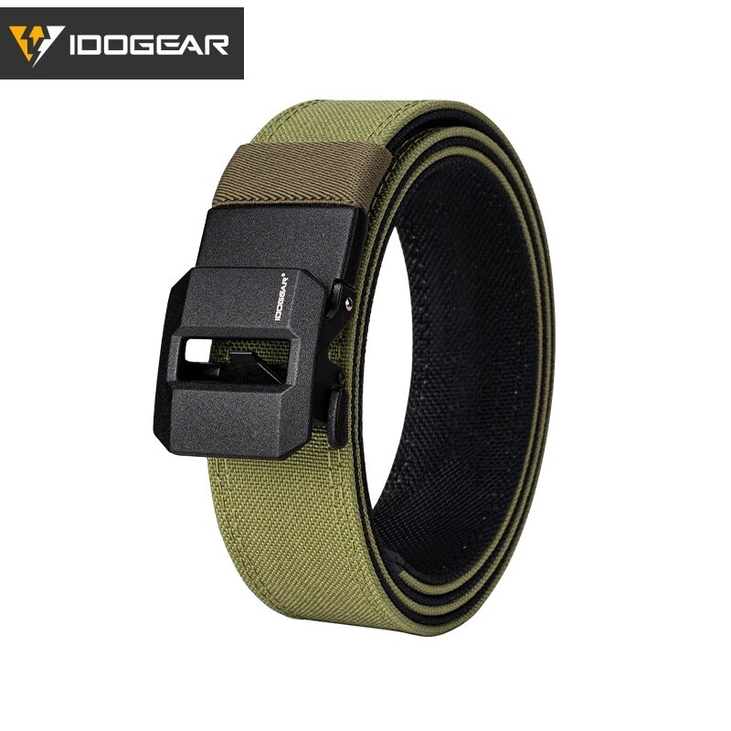 Тактический ремень IDOGEAR 1.5 дюйма из нейлона 1000D Черный, L, Greenland