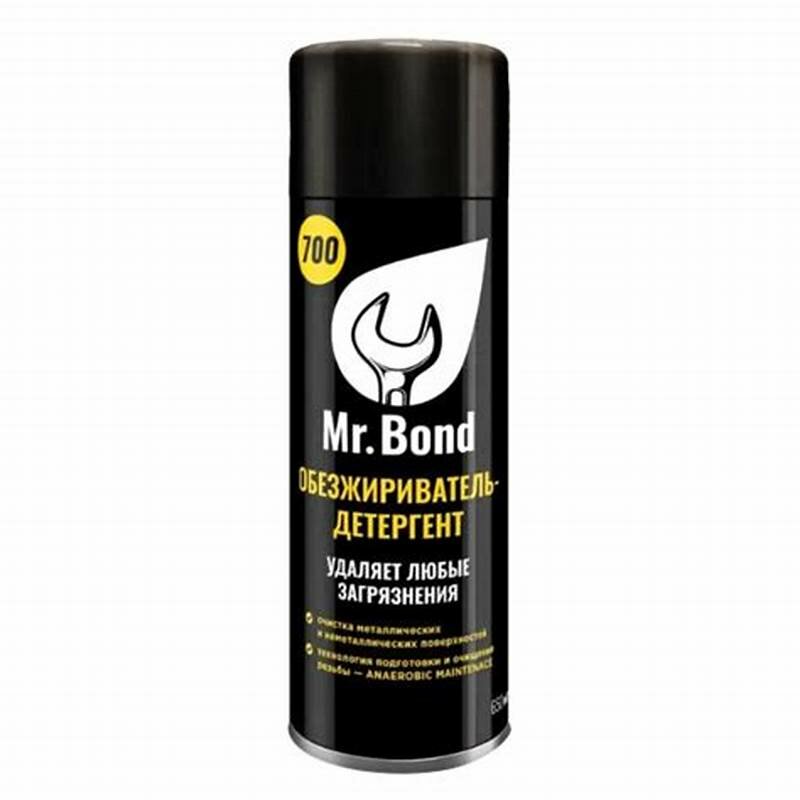 Mr.Bond 700. Обезжириватель поверхности резьбы для анаэробных герметиков, 650 мл