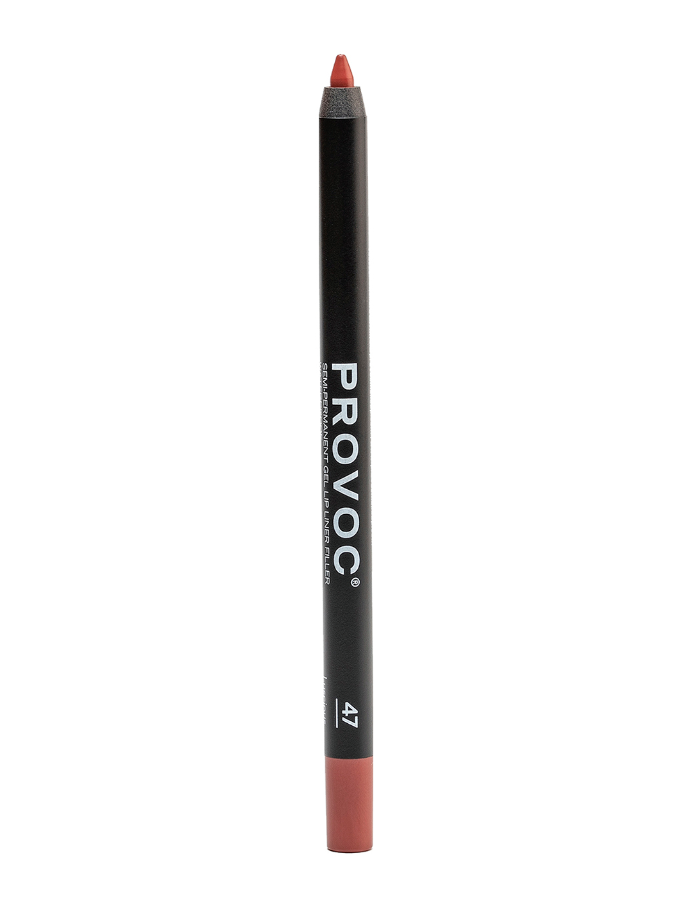 PROVOC Карандаш для губ полуперманентный гелевый Gel Lip Liner Filler, 1,2 г, 047 Luscious