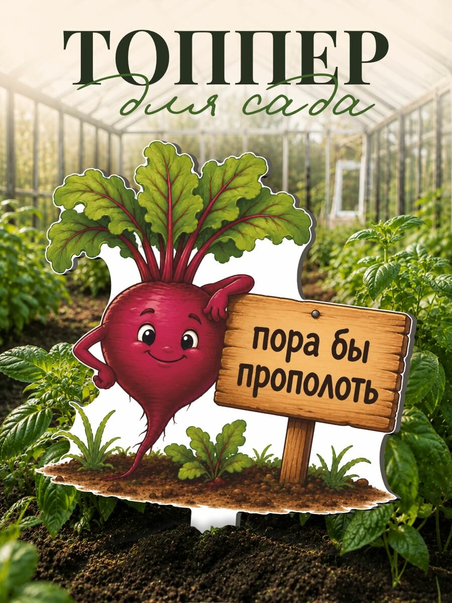 Фигурки для сада свёкла - овощи