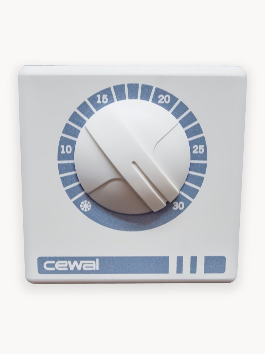 Терморегулятор проводной механический комнатный Cewal RQ10 (Италия)
