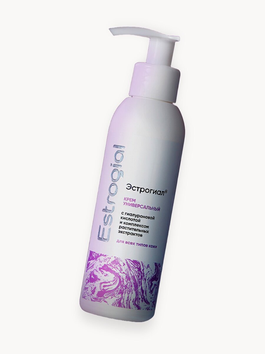 Крем Эстрогиал универсальный, для кожи рук, лица и тела, антивозрастной, 150 мл