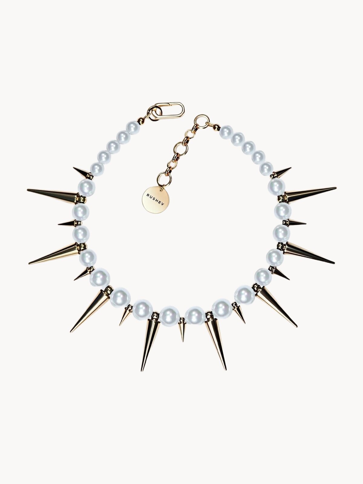 Колье, жемчуг Swarovski синтетический