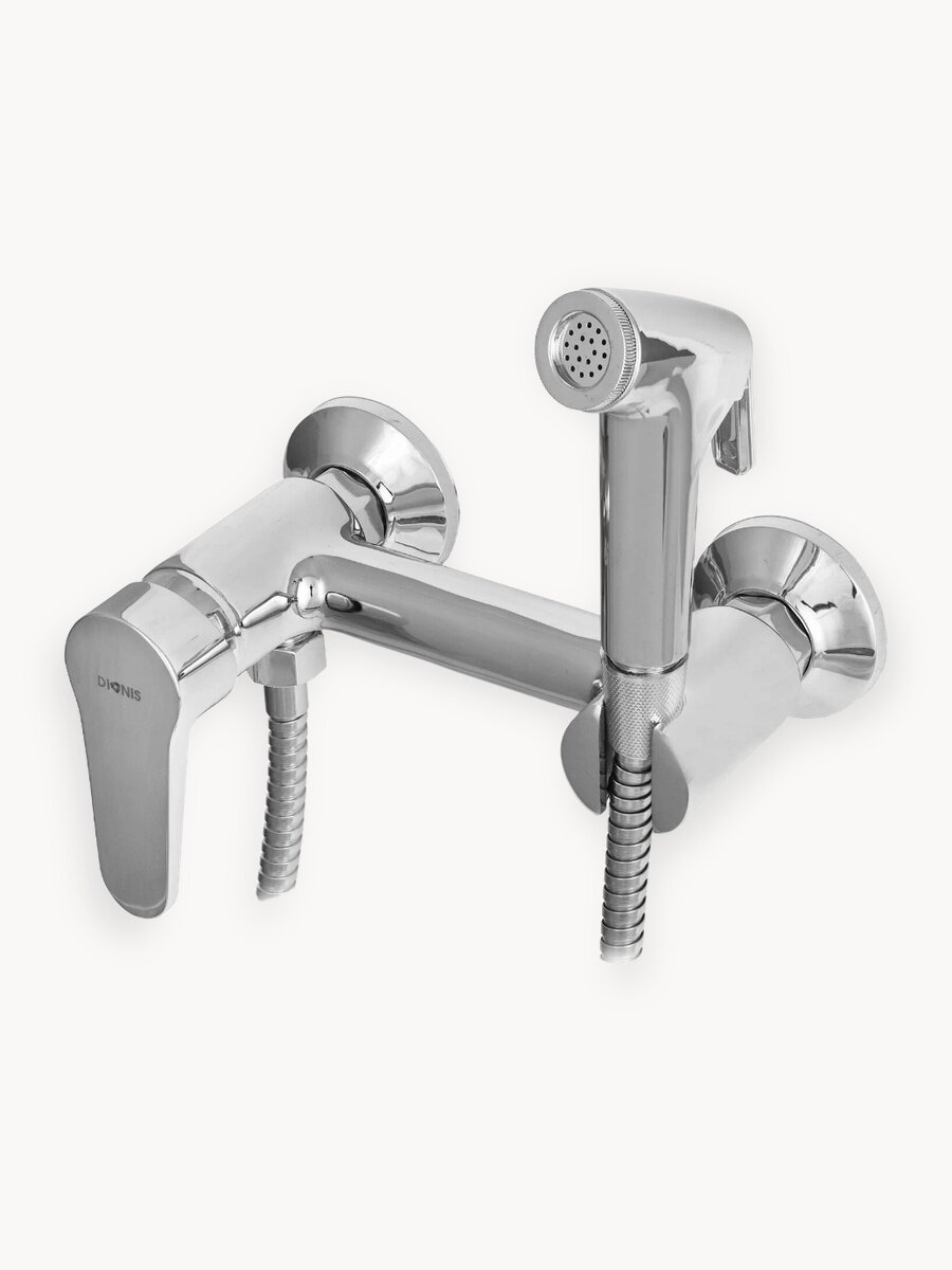 Смеситель с гигиеническим душем Dionis DUB18-302, для биде, хром