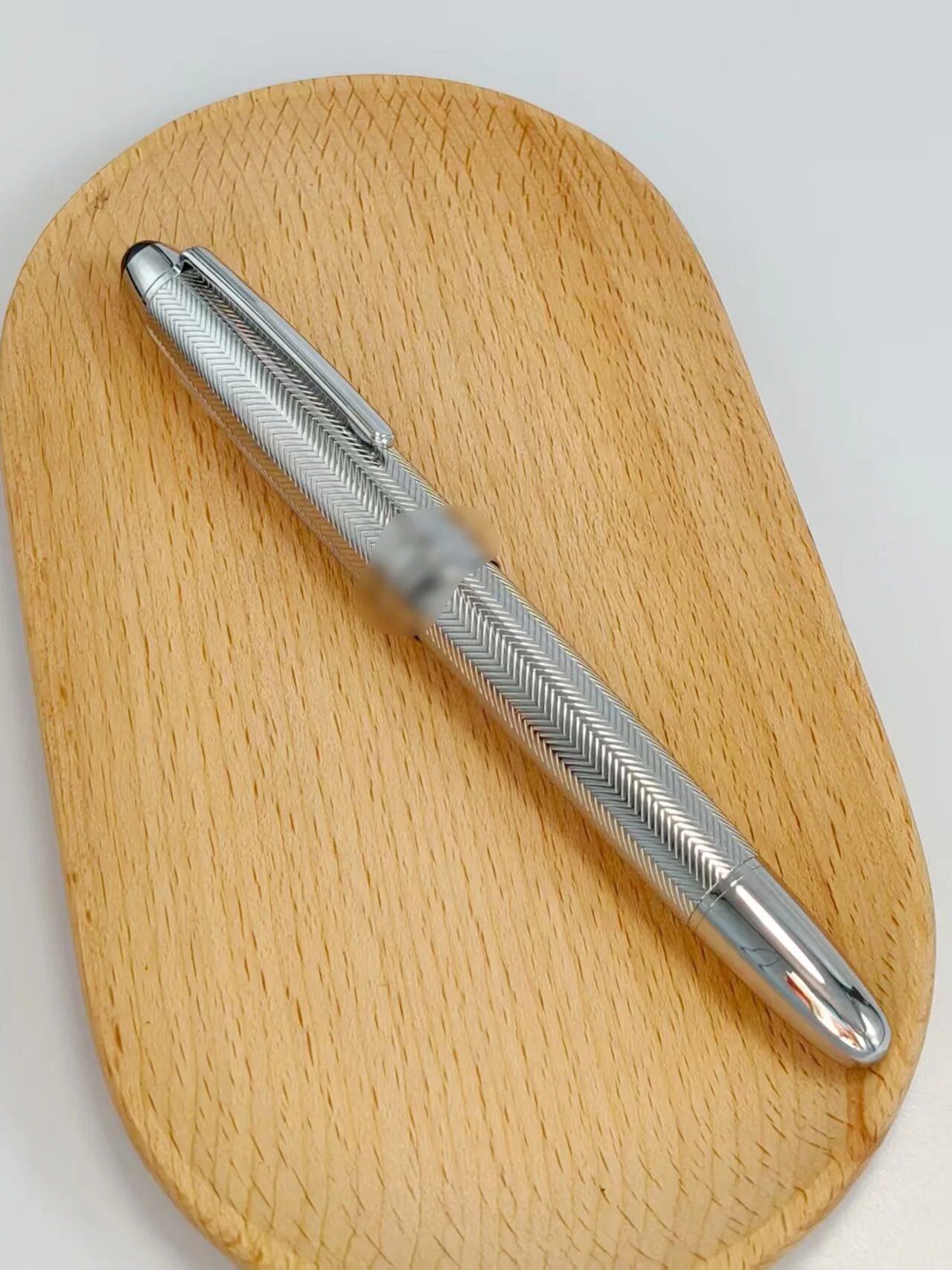 Перьевая ручка Lemon M8 Hand Polished M, W Pattern