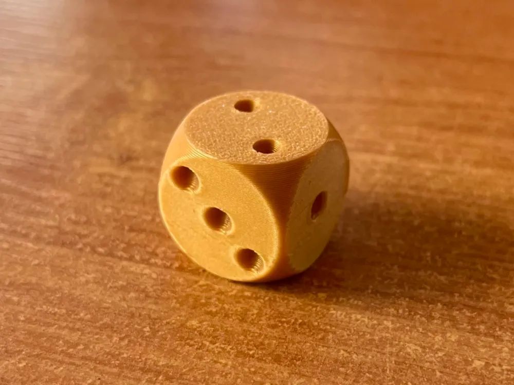 Кубик игральный d6 (4 шт)