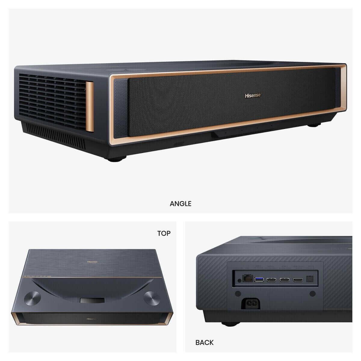 Проектор Hisense PT1 - TriChroma Laser Cinema 4K ультракороткофокусный