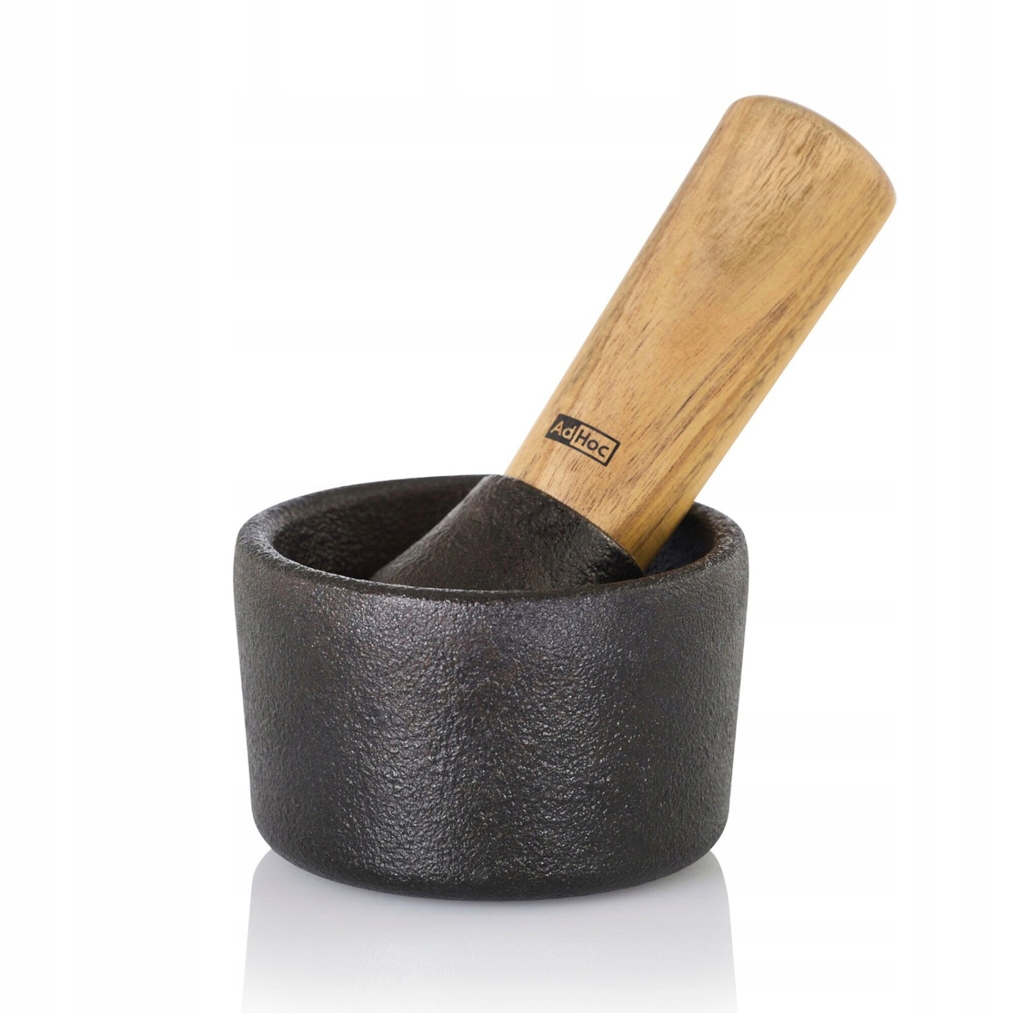 Ступка кухонная с пестиком ADHOC Camo.8 для специй и трав, чугунная, 50 г, MO12