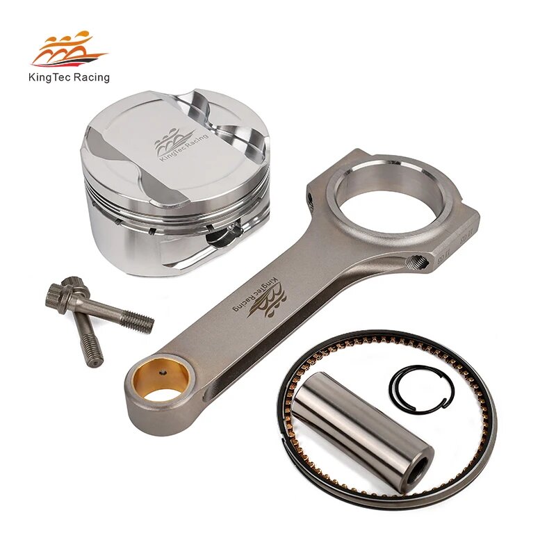 Высокопроизводительные детали 4AGE 20 В, кованые поршни и стержни для двигателя Toyota Corolla Sprinter AE111 AE101 1,6 л