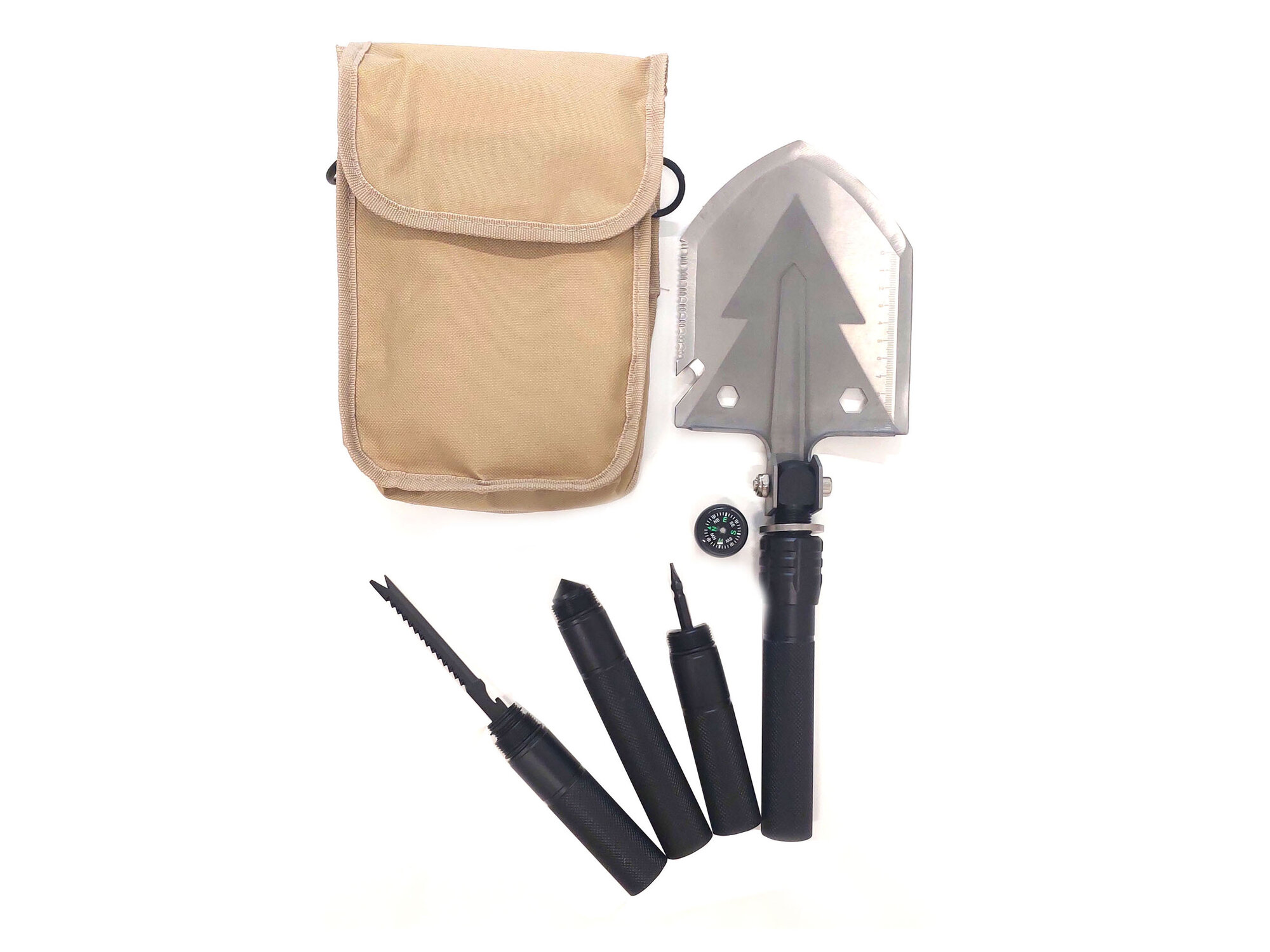 Многофункциональная лопата Desert Lion (12-в-1) Black Edition