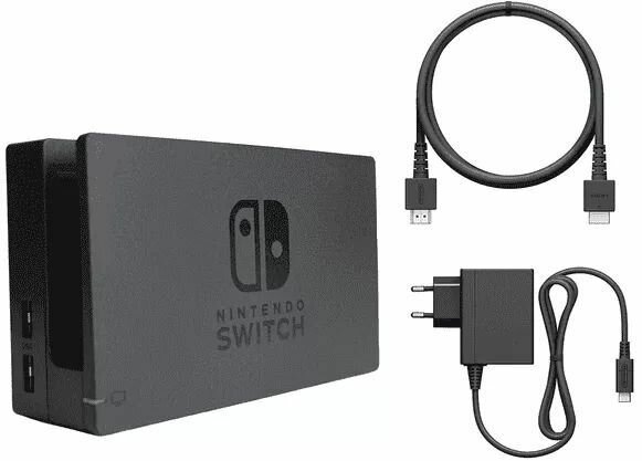Зарядное устройство Nintendo Switch Dock Set черный