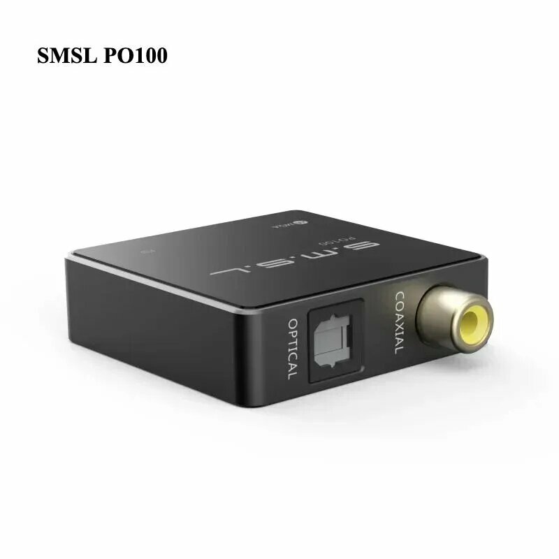 SMSL PO100 MQA Audio USB C DAC XMOS Цифровой интерфейс 44,1-192 кГц DAP 64 DSD Type-c к оптическому коаксиальному декодеру Softdog