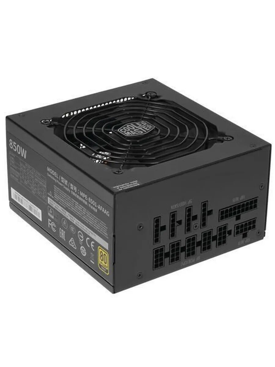 MWE Gold 850 - V2 MPE-8501-AFAAG черный 850 Вт, 80+ Gold