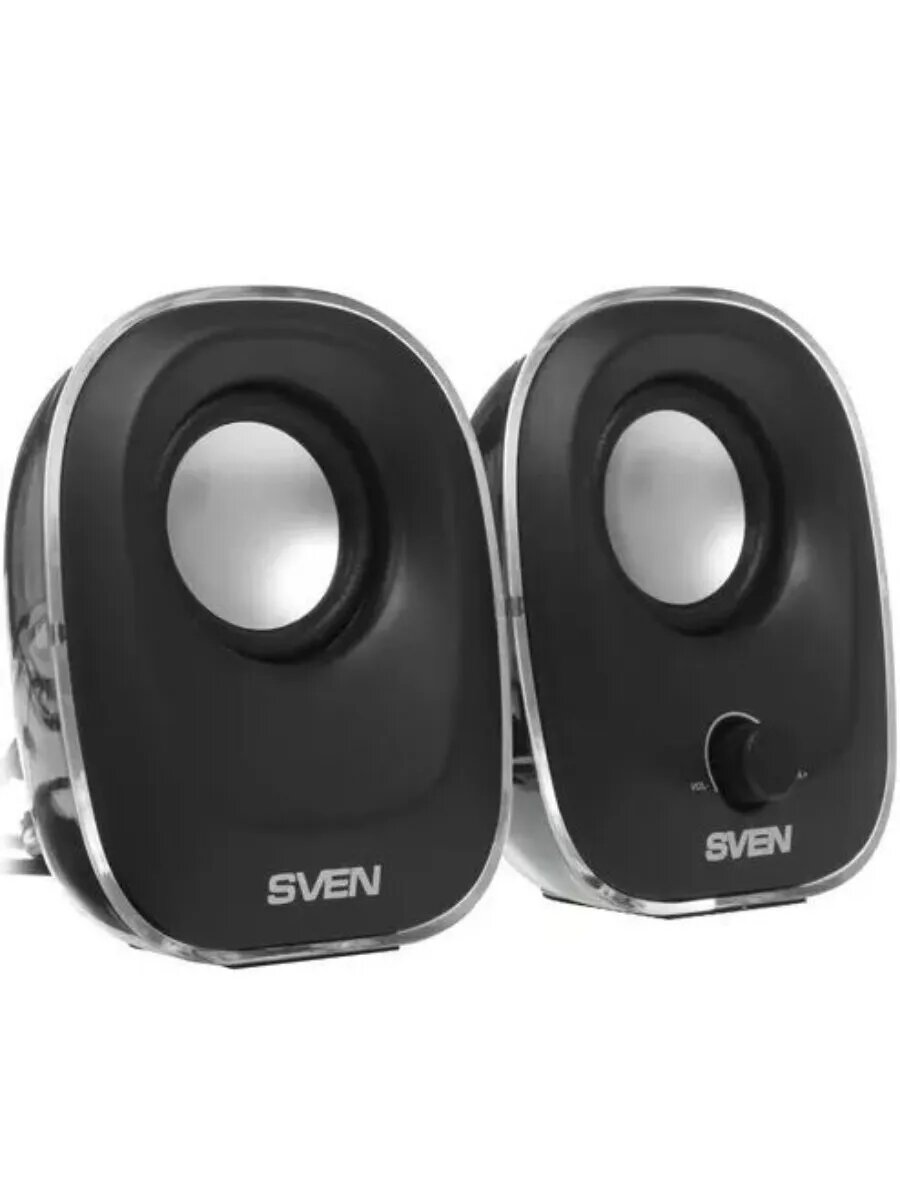 Колонки 330 SV-014001 черный - 2.0, 2,5 Вт