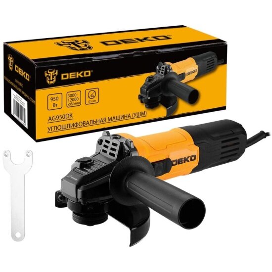 Deko Углошлифовальная машина (УШМ) AG950DK, 125мм, 950 Вт (083-1024)