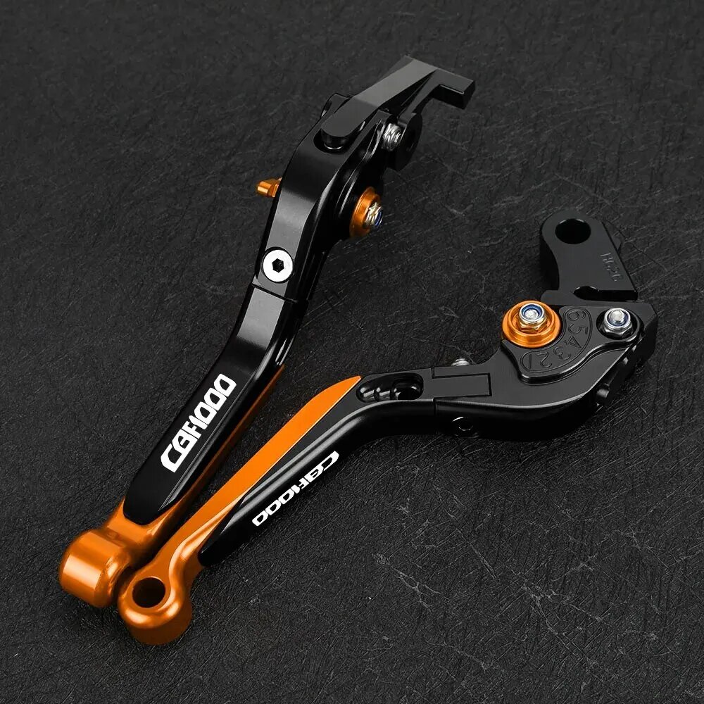 Мото рычаги CBF1000 2006-2009, оранжевый