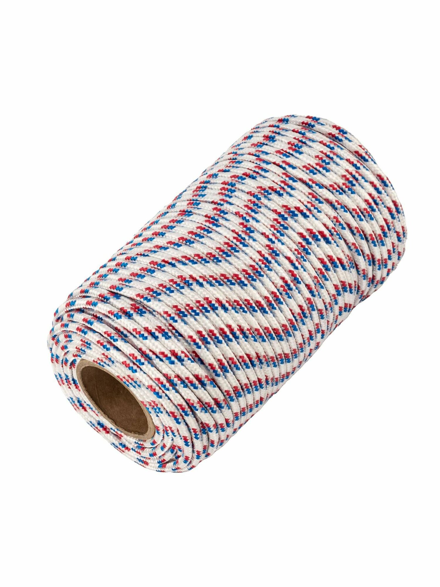 Фал плетёный полипропиленовый с сердечником, 8 мм, L 100 м, 16-прядный, Россия Сибртех 93966