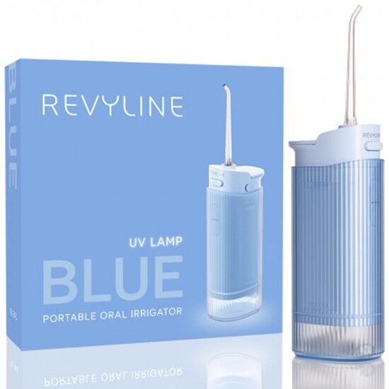 Ирригатор Revyline RL 840 с УФ-лампой, голубой