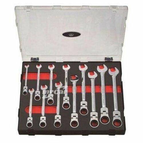 Набор трещеточных комбинированных ключей с поворотной головкой 12 пр. force k51210f Force K51210F