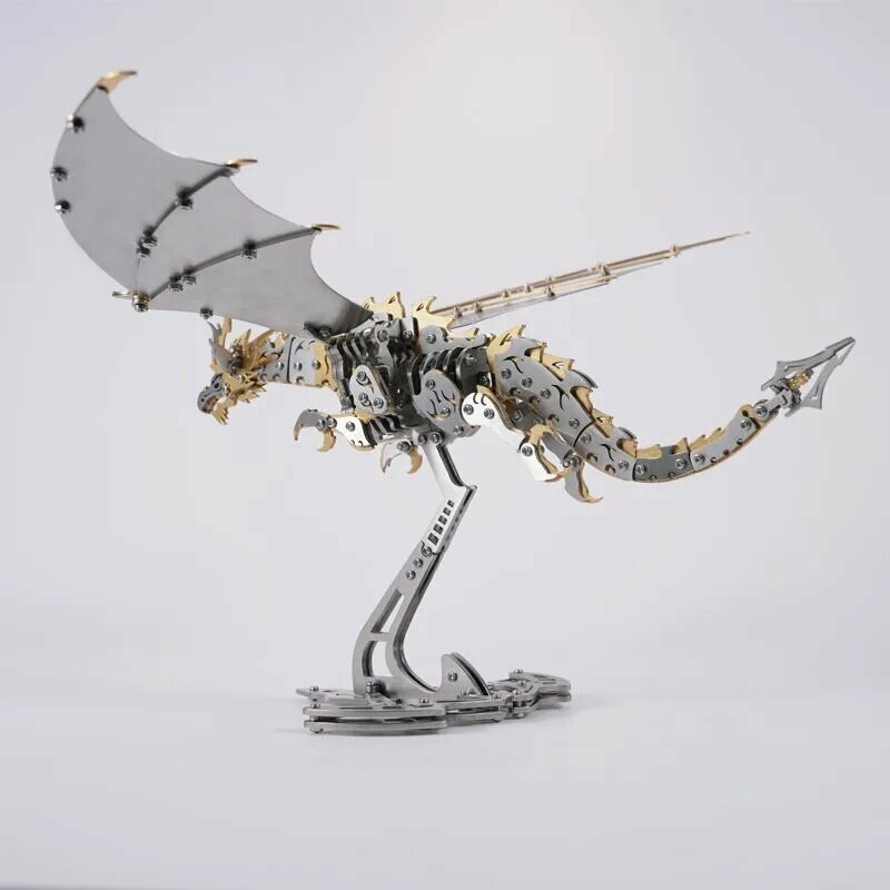 Комплект 3D - металлических моделей Thunderround, головоломки из нержавеющей стали DIY для взрослых и детей