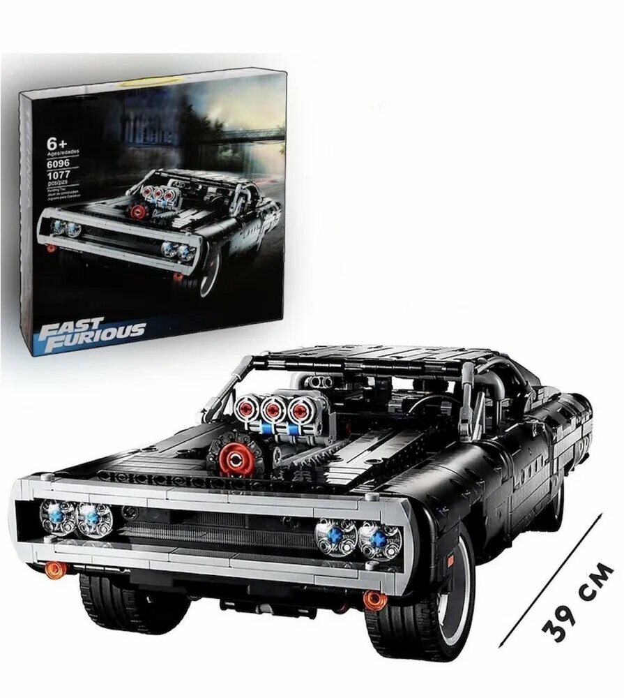 Конструктор Technice 6096 "Форсаж. Dodge Charger" 1077 деталей