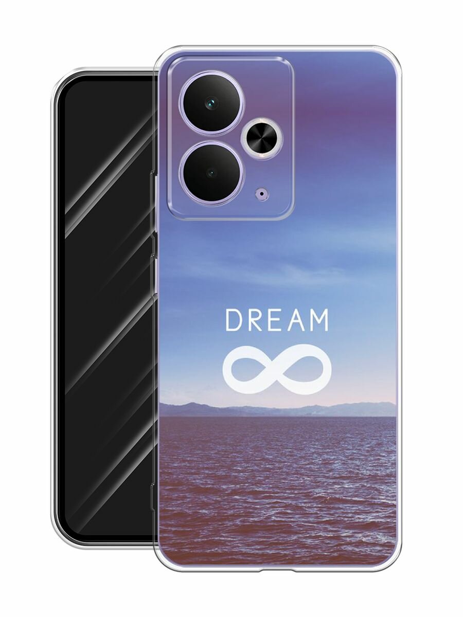 Чехол на Realme 14T / Реалми 14Т с принтом "Dream бесконечность" — фото 1