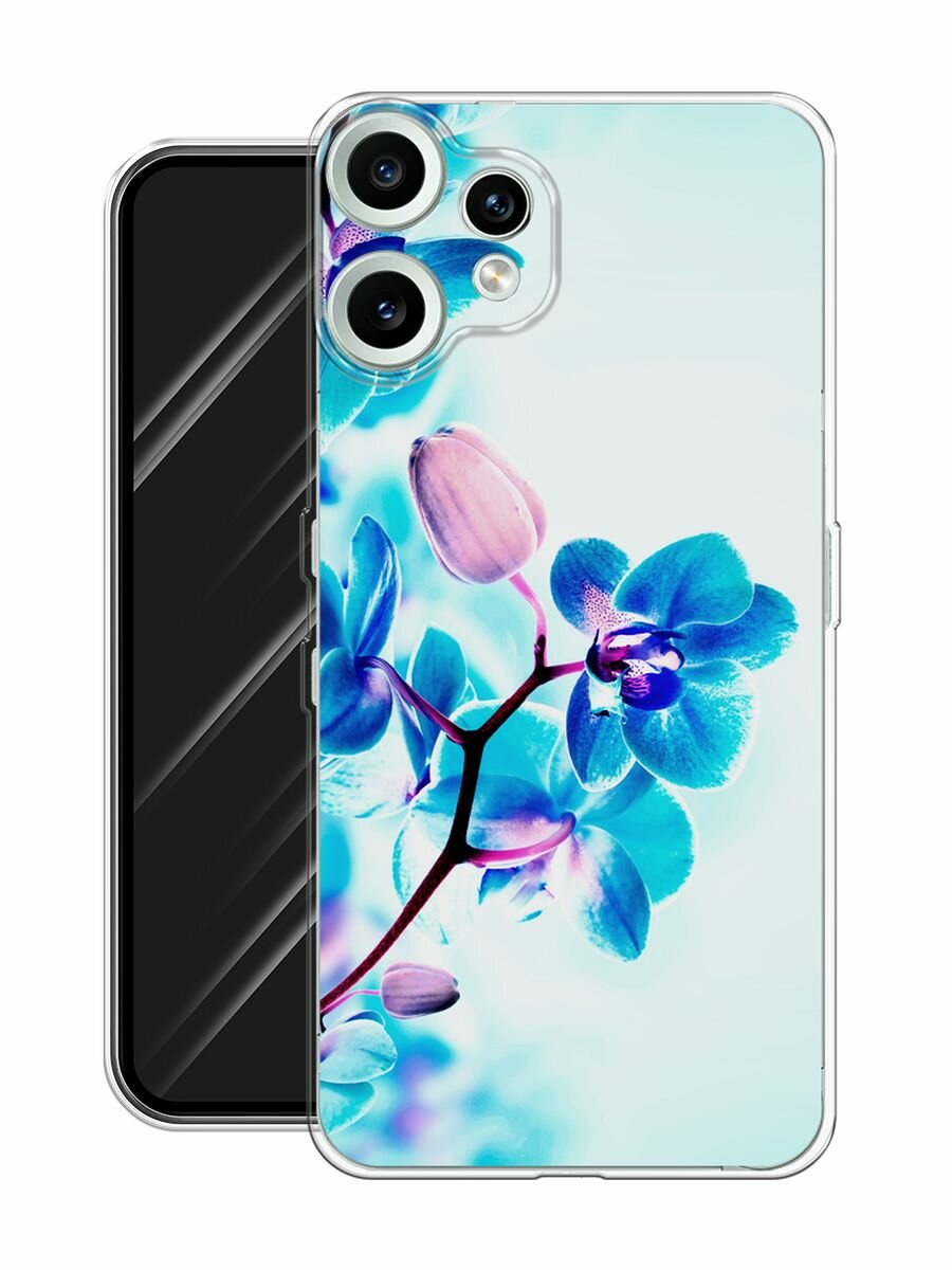 Чехол на CMF Phone 2 Pro / CMF Фон 2 Про с принтом "Голубая орхидея" — фото 1