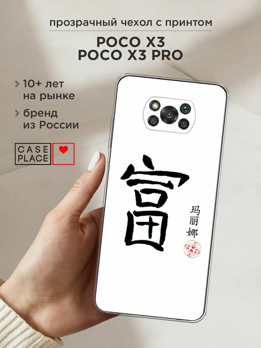 Чехол на Xiaomi Poco X3/X3 Pro / Поко X3/X3 Pro с принтом "Богатство 1"