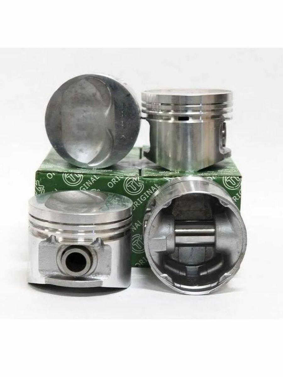 Поршни ВАЗ-2101 D-76.0 фирма STC комплект 4ШТ С пальцами 2101-1004015