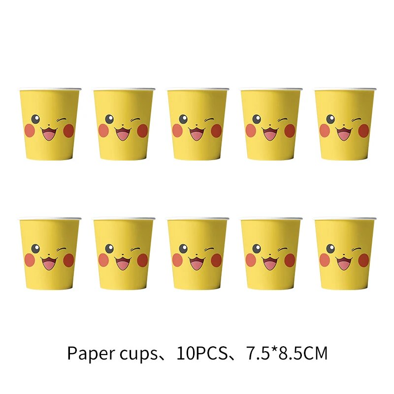 Фигурка Пикачу TAKARA TOMY 10pcs Cups