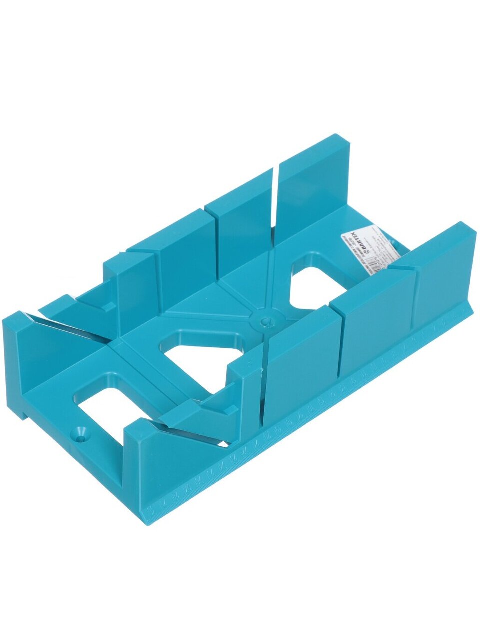 Стусло пластик, 300х110х60 мм, 4 угла, с линейкой, Bartex, 2770046082